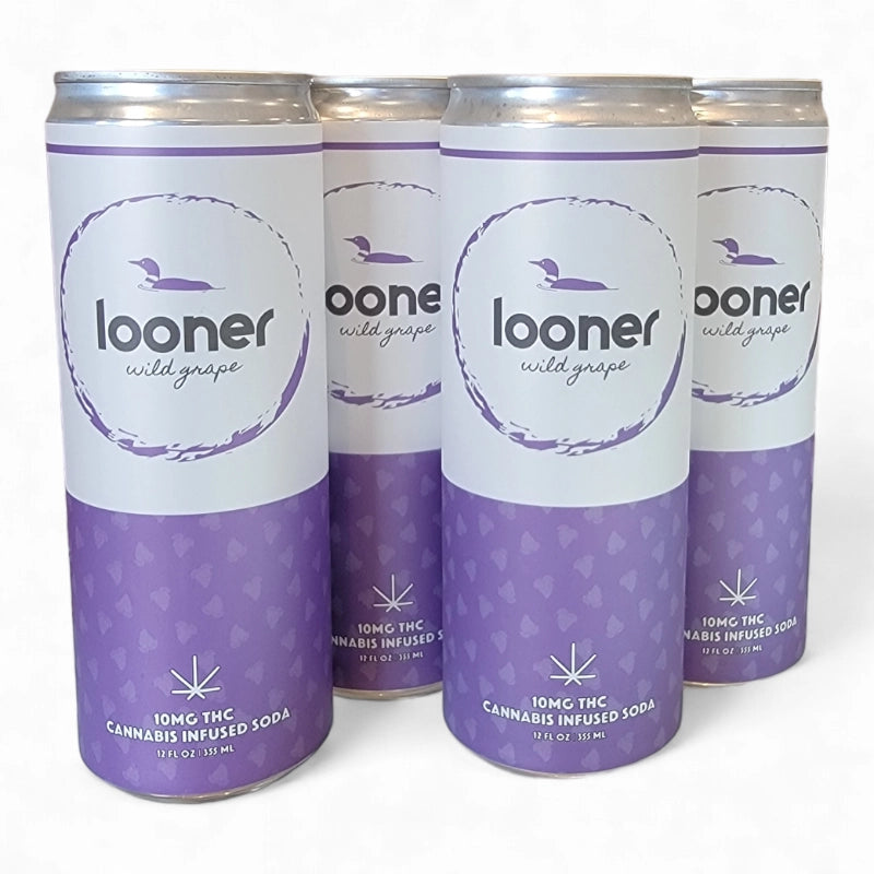 Looner (10mg) Sodas | Looner THC Drink | Mainstream CBD